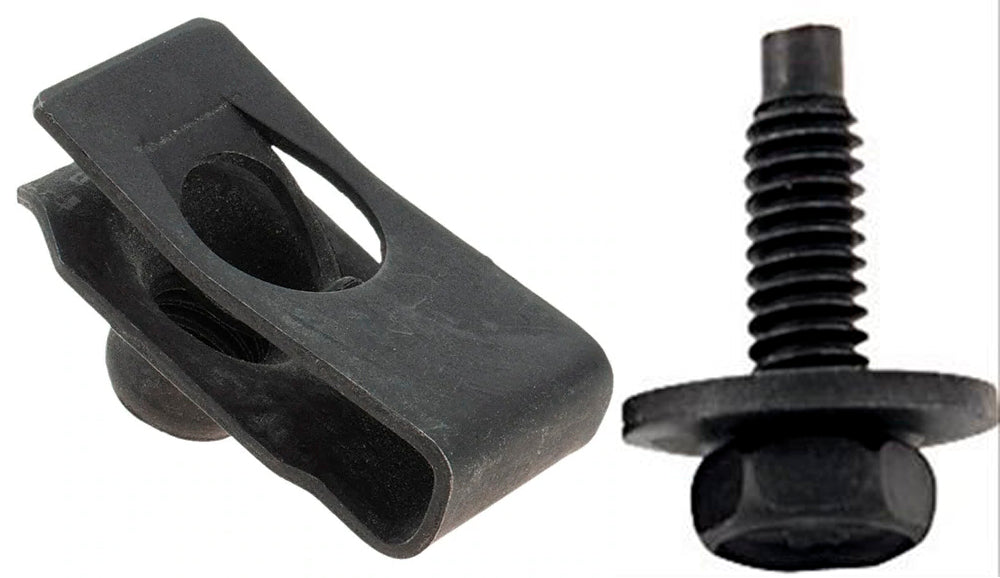 Long Body Bolts & Clips - Pack of 50 – Noonan Industries LLC